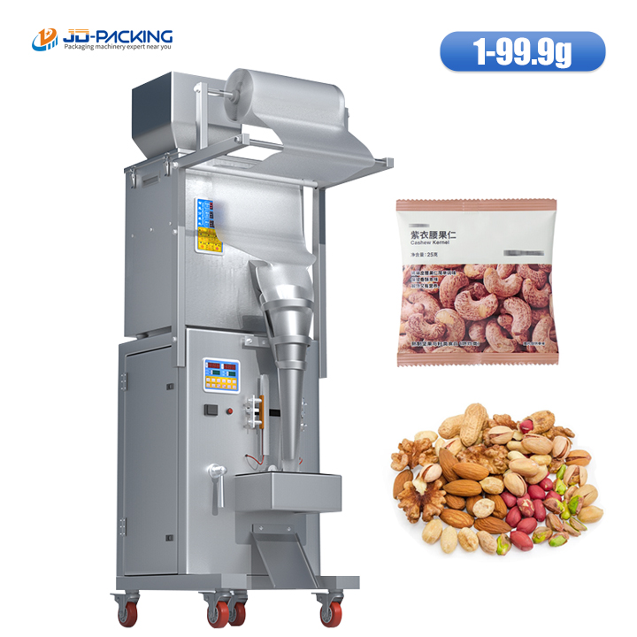 Automatic Nut Weight Filling Packaging Machine With Vacuum Almond Walnut Peanut Cashew Pistachio ...