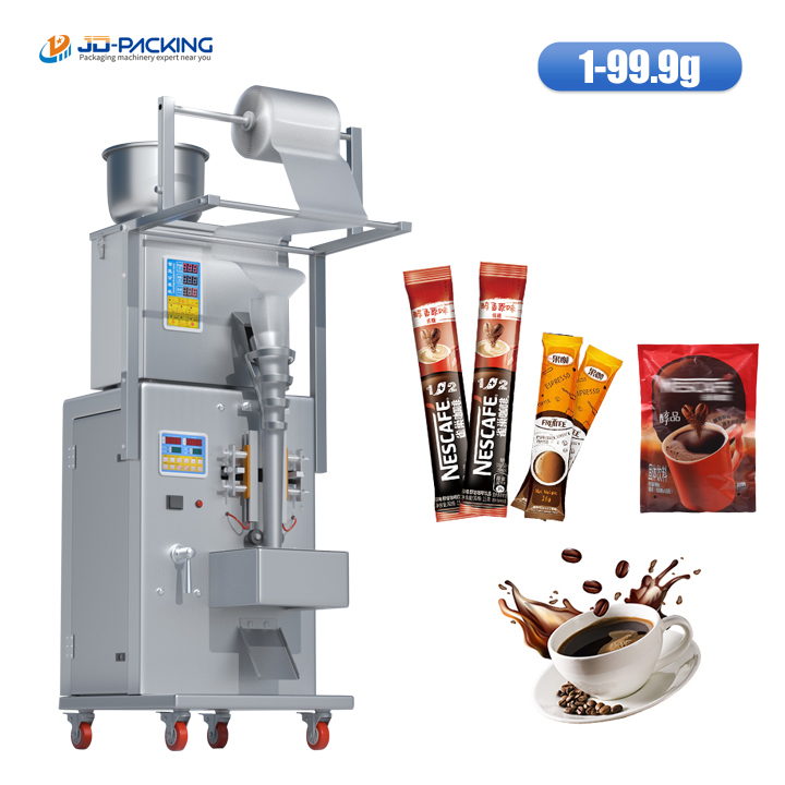 Automatic 3 in 1 Instant Coffee Stick Sugar Milk Powder Sachet Bag Mix ...