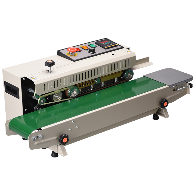 Semi Automatic Table Type Continuous Sealing Machine Horizontal Plastic ...