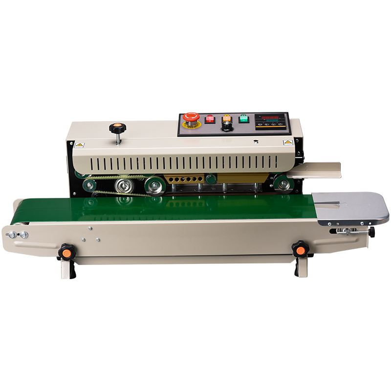 Semi Automatic Table Type Continuous Sealing Machine Horizontal Plastic ...