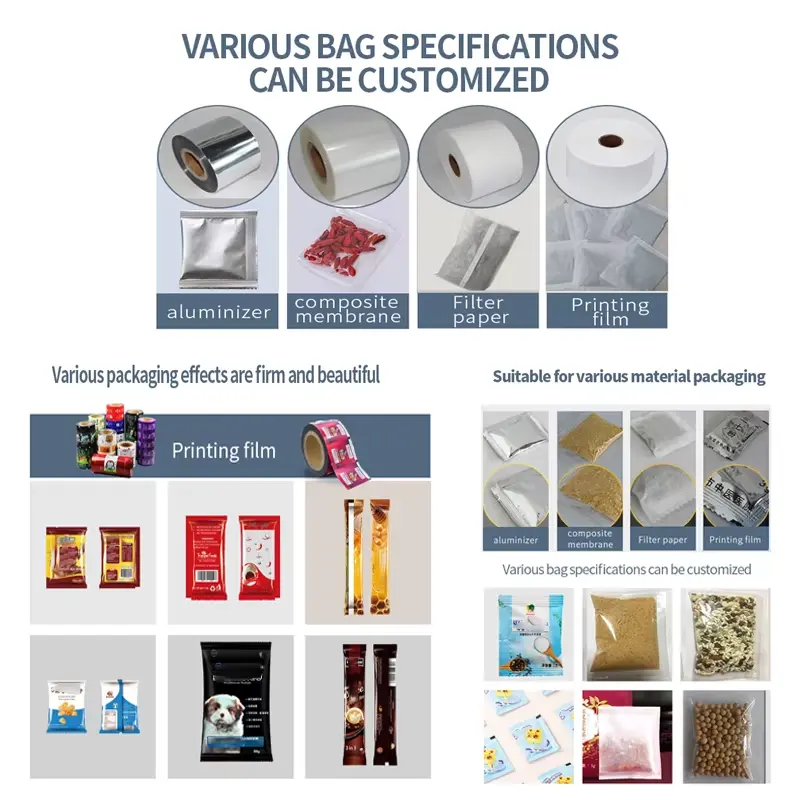Automatic Nut Weight Filling Packaging Machine With Vacuum Almond ...